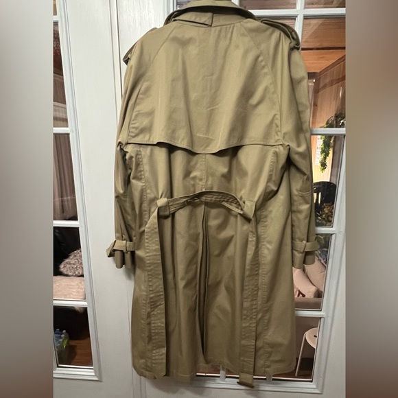 Adams Row | Jackets & Coats | Vintage Mens Double Breasted Parka Trench ...